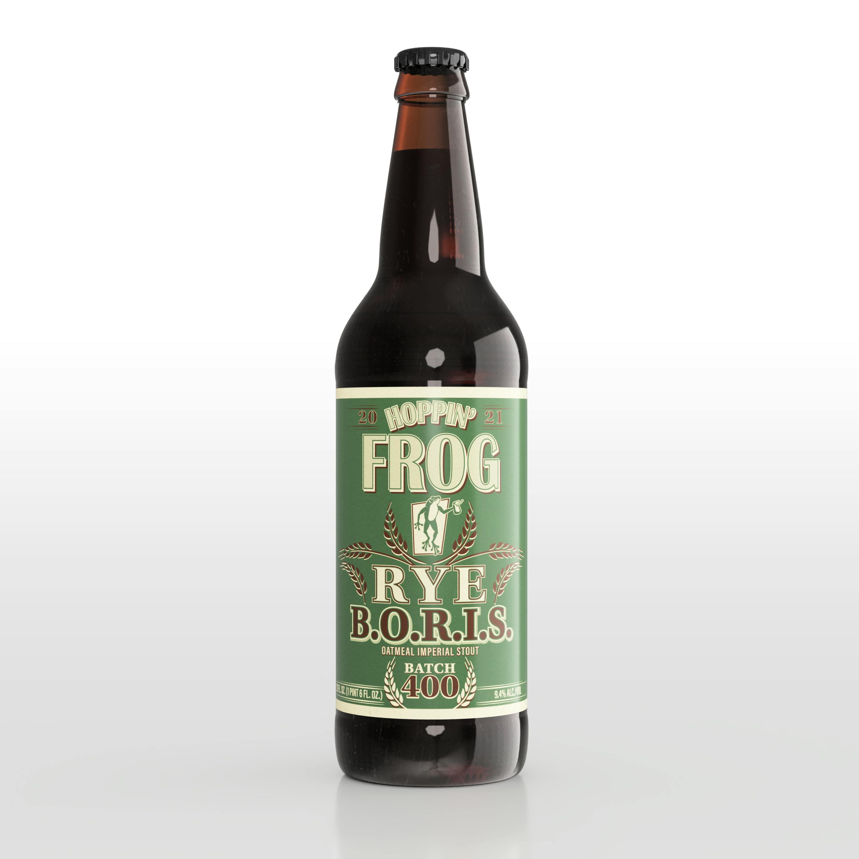 Rye B.O.R.I.S. Batch 400 | Hoppin' Frog