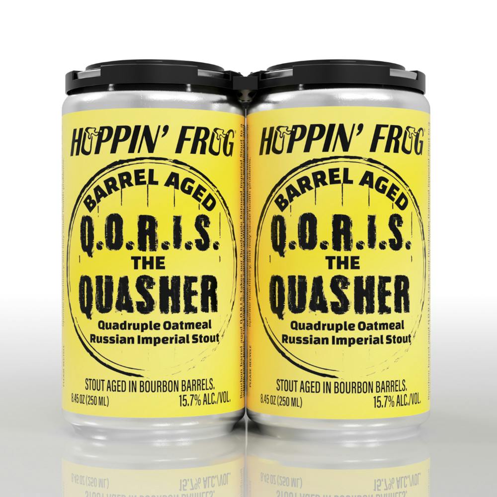 Bourbon Barrel-Aged Q.O.R.I.S. The Quasher Quadruple Oatmeal Russian ...