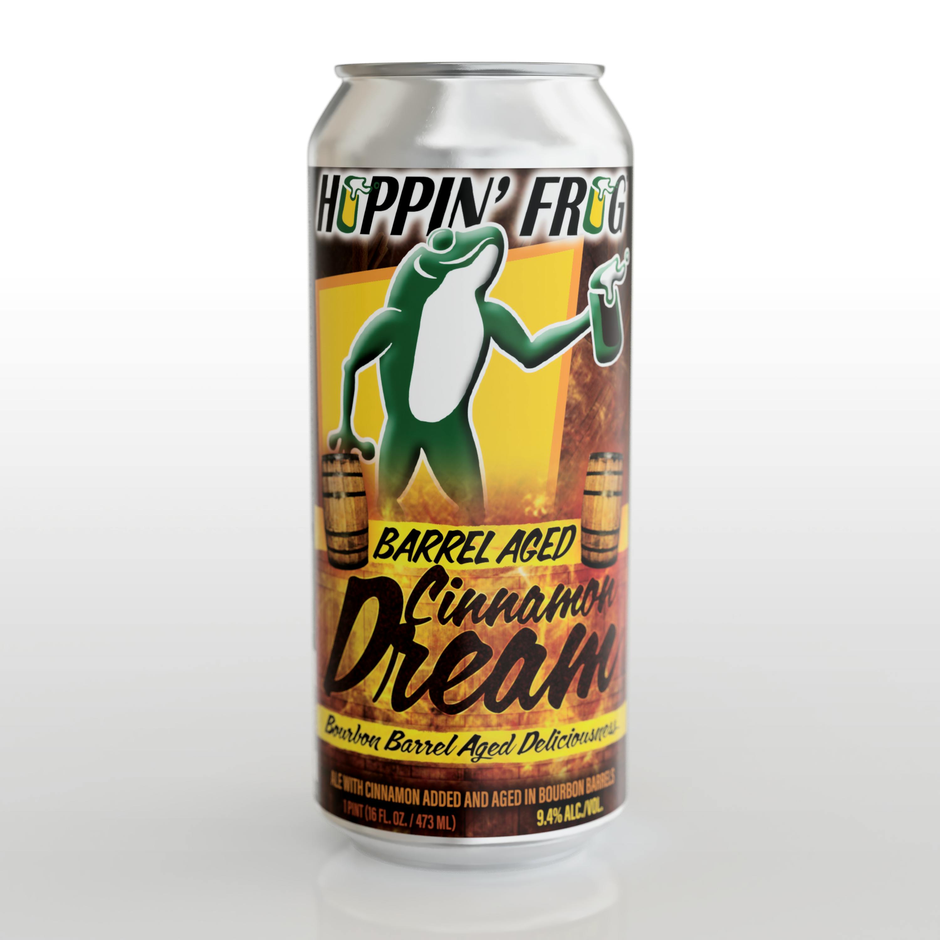 Bourbon Barrel-Aged Cinnamon Dream | Hoppin' Frog