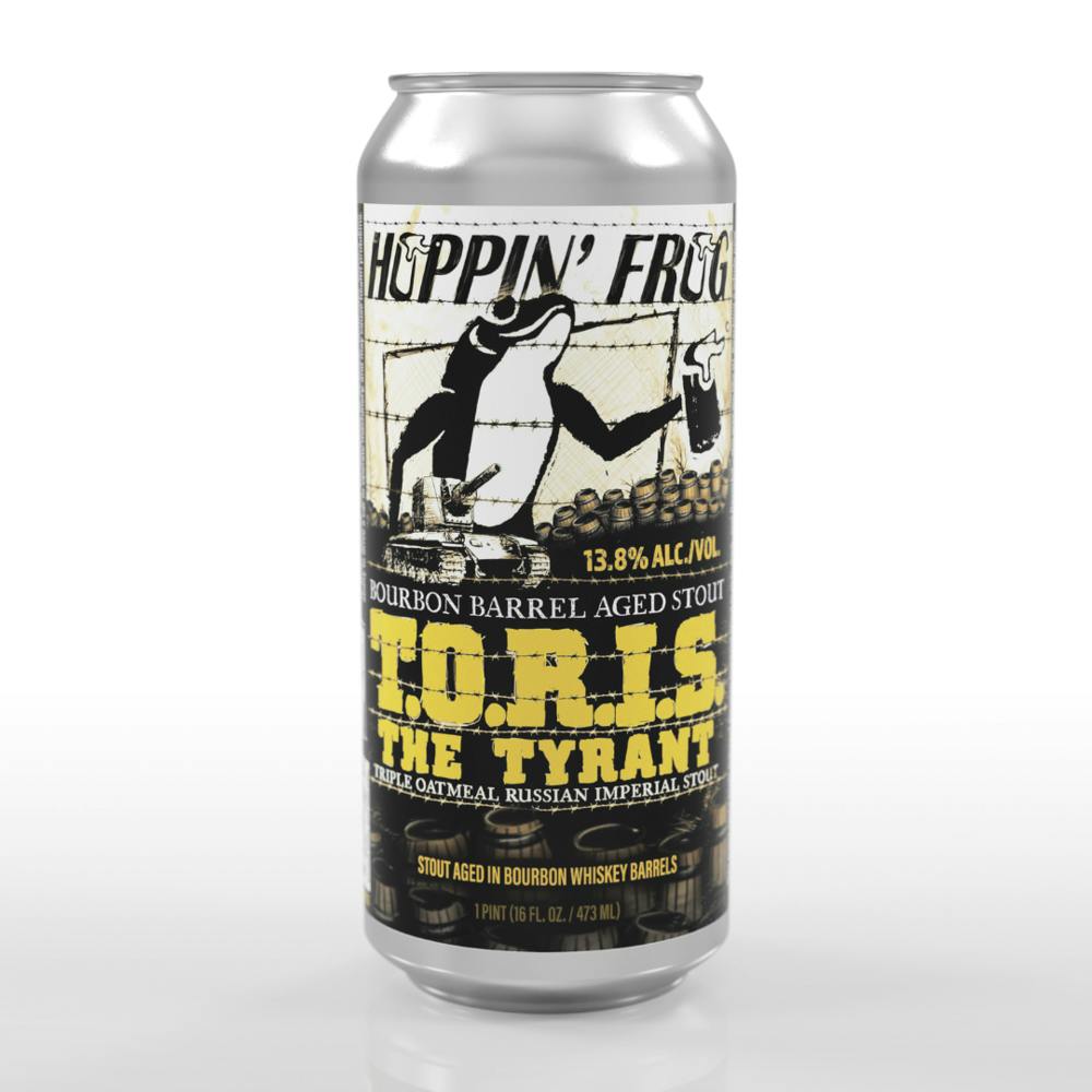 Bourbon Barrel-Aged T.O.R.I.S. The Tyrant Triple Imperial Stout ...