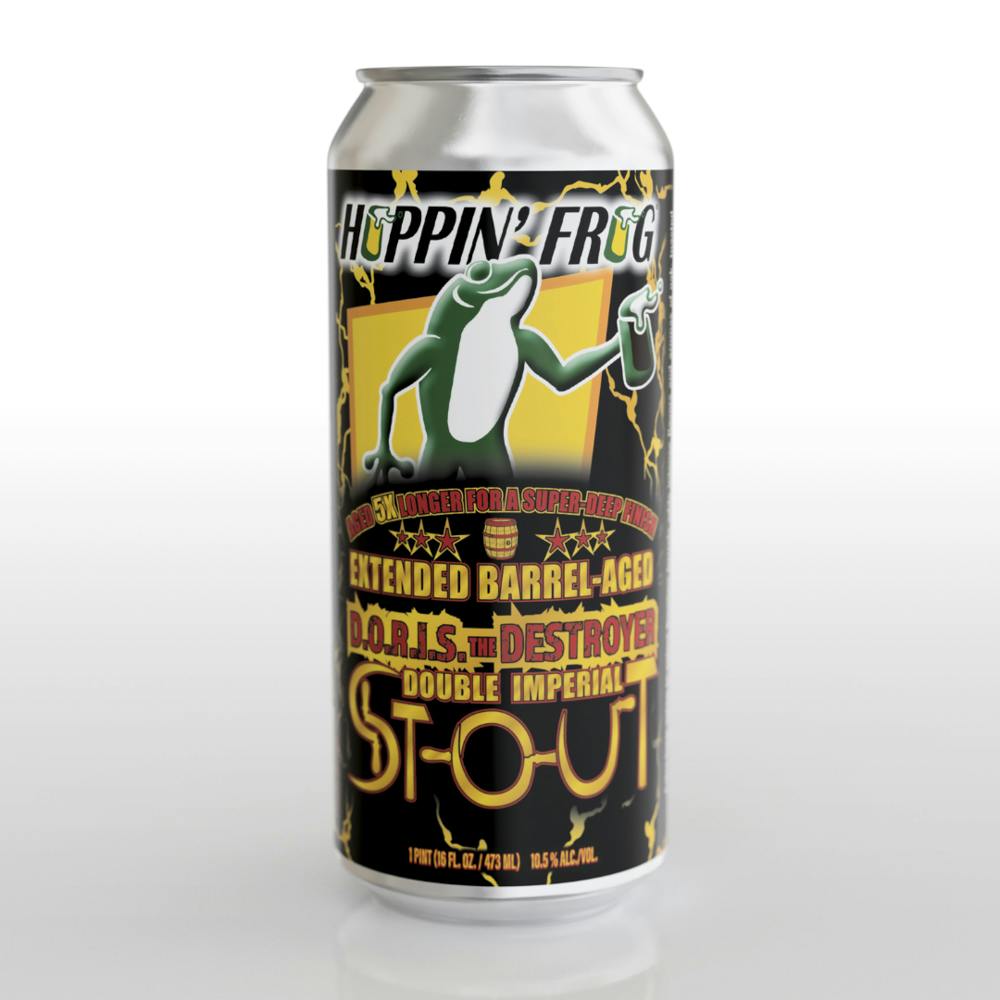 Extended Barrel-Aged D.O.R.I.S. The Destroyer Stout | Hoppin' Frog