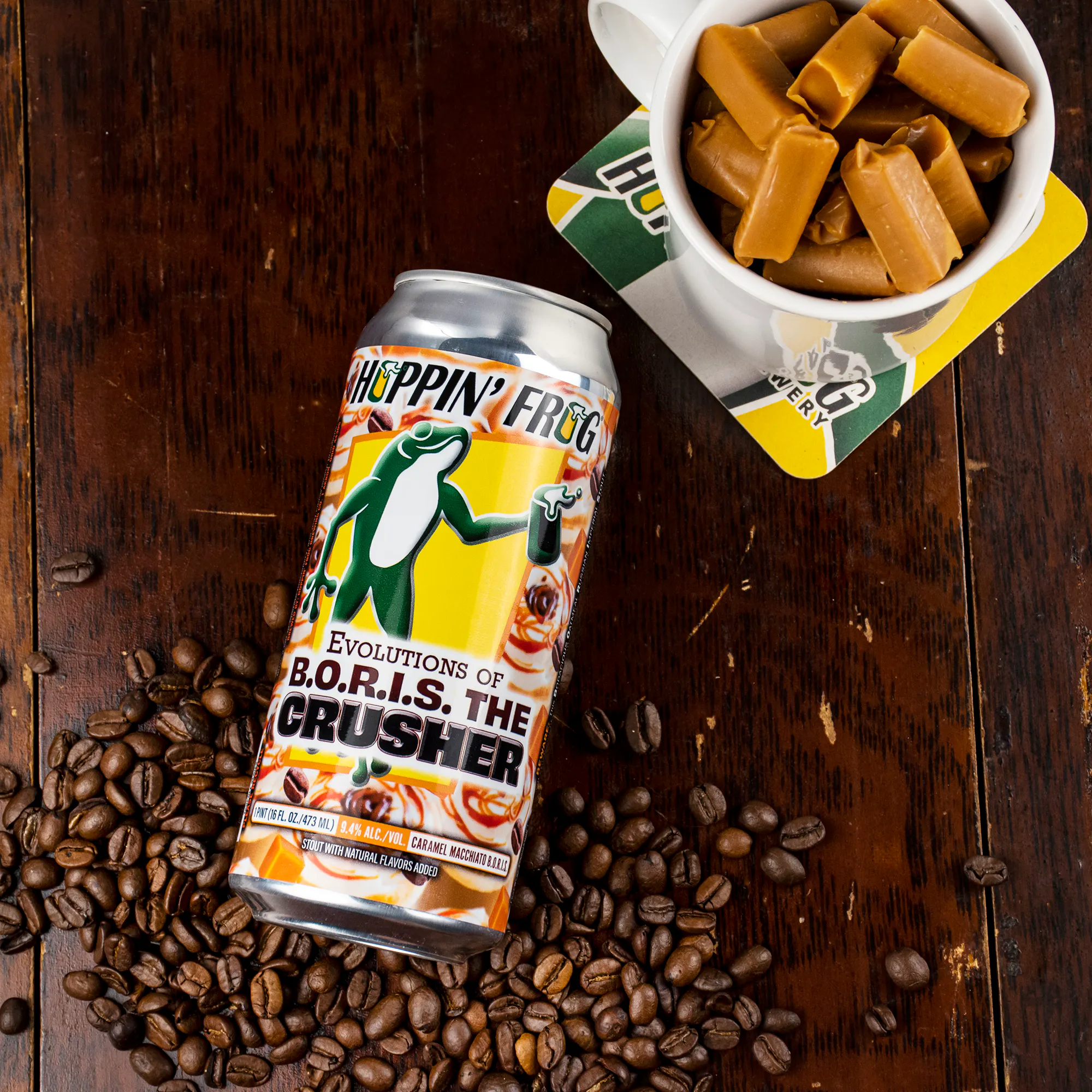 Welcome Back Evolutions of B.O.R.I.S. The Crusher Caramel Macchiato ...