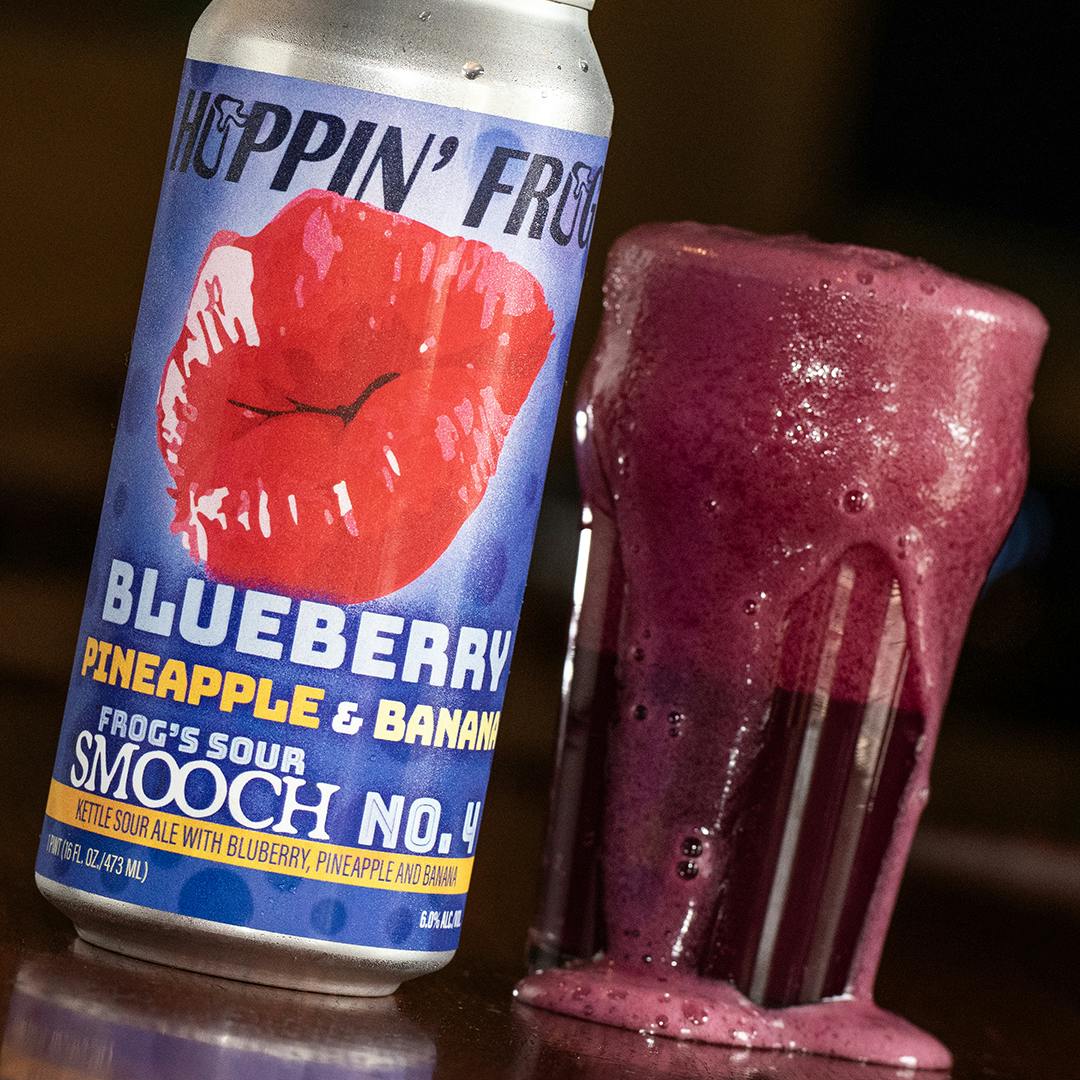 Frog’s Sour Smooch No. 4 Blueberry, Pineapple, & Banana Release!! | Hoppin' Frog