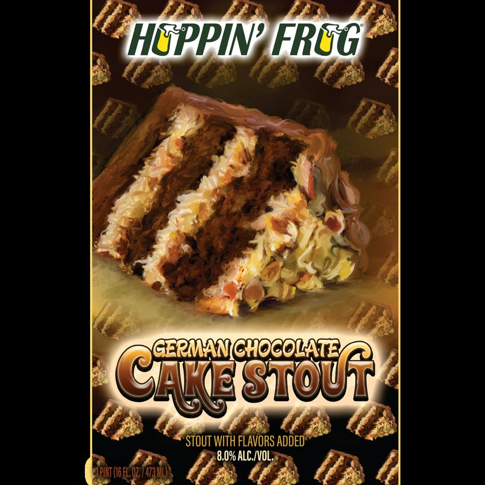 NEW RELEASE!!! German Chocolate Cake Stout! | Hoppin' Frog