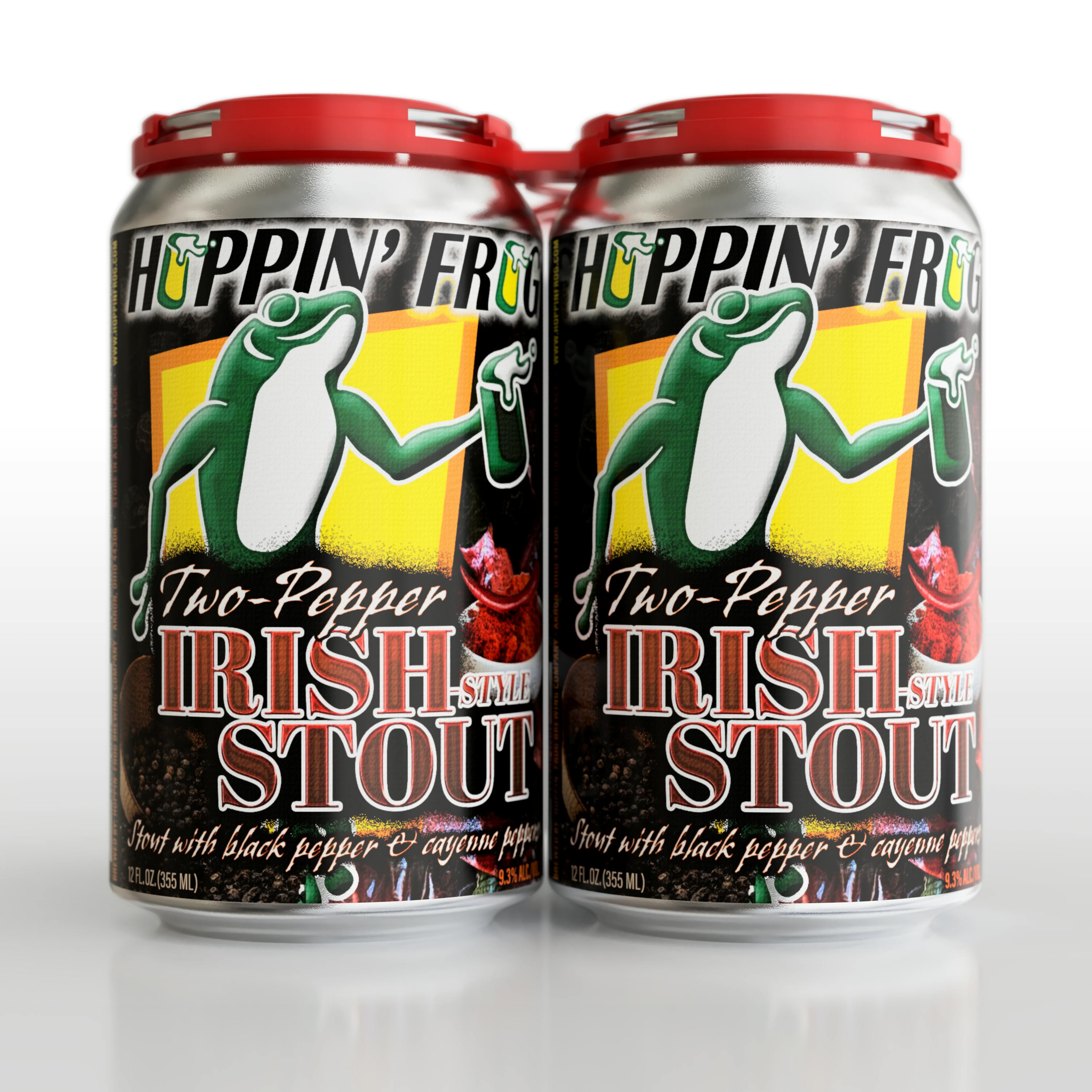 Two Pepper Irish-style Stout | Hoppin' Frog