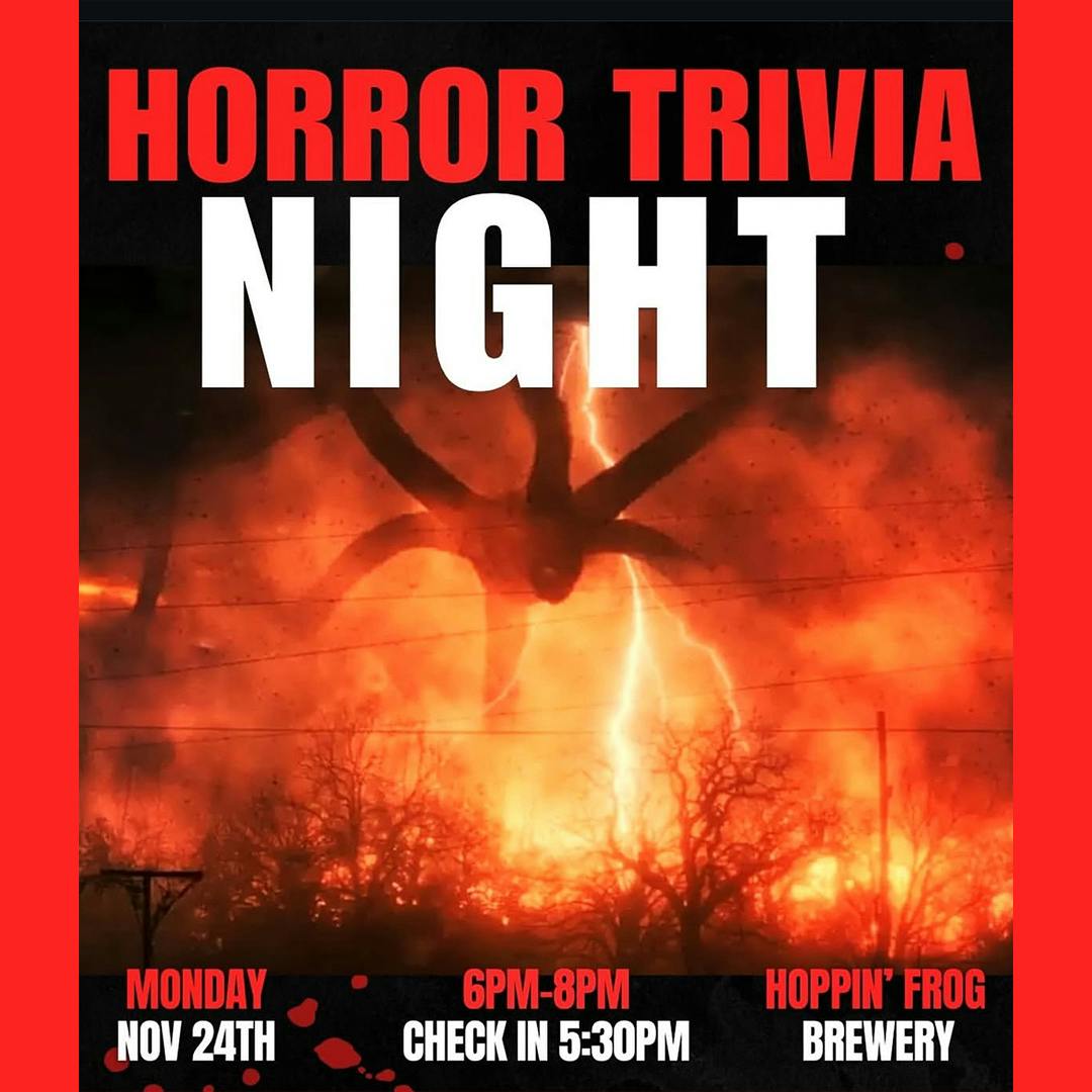 Special Edition Trivia Night: Horror Trivia | Hoppin' Frog