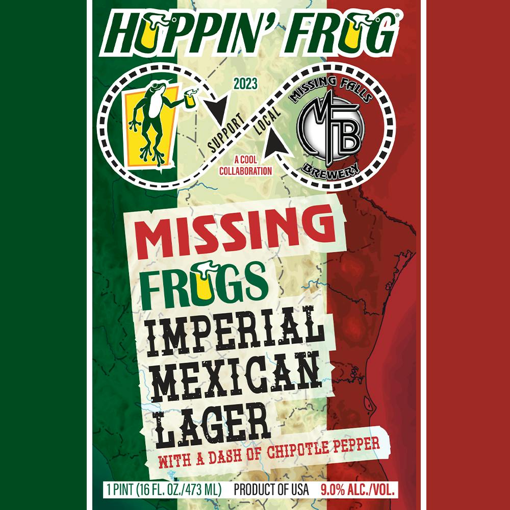 NEW RELEASE!!! Missing Frogs Imperial Mexican Lager!!! | Hoppin' Frog