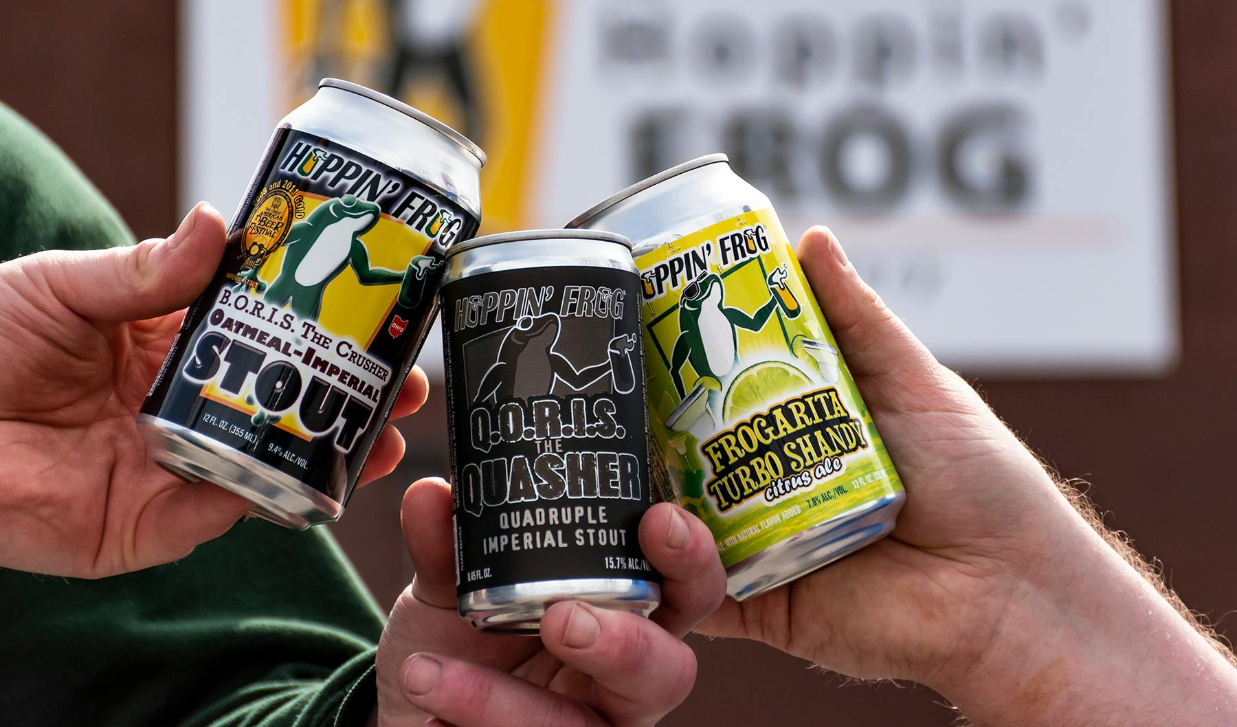 Beers | Hoppin' Frog