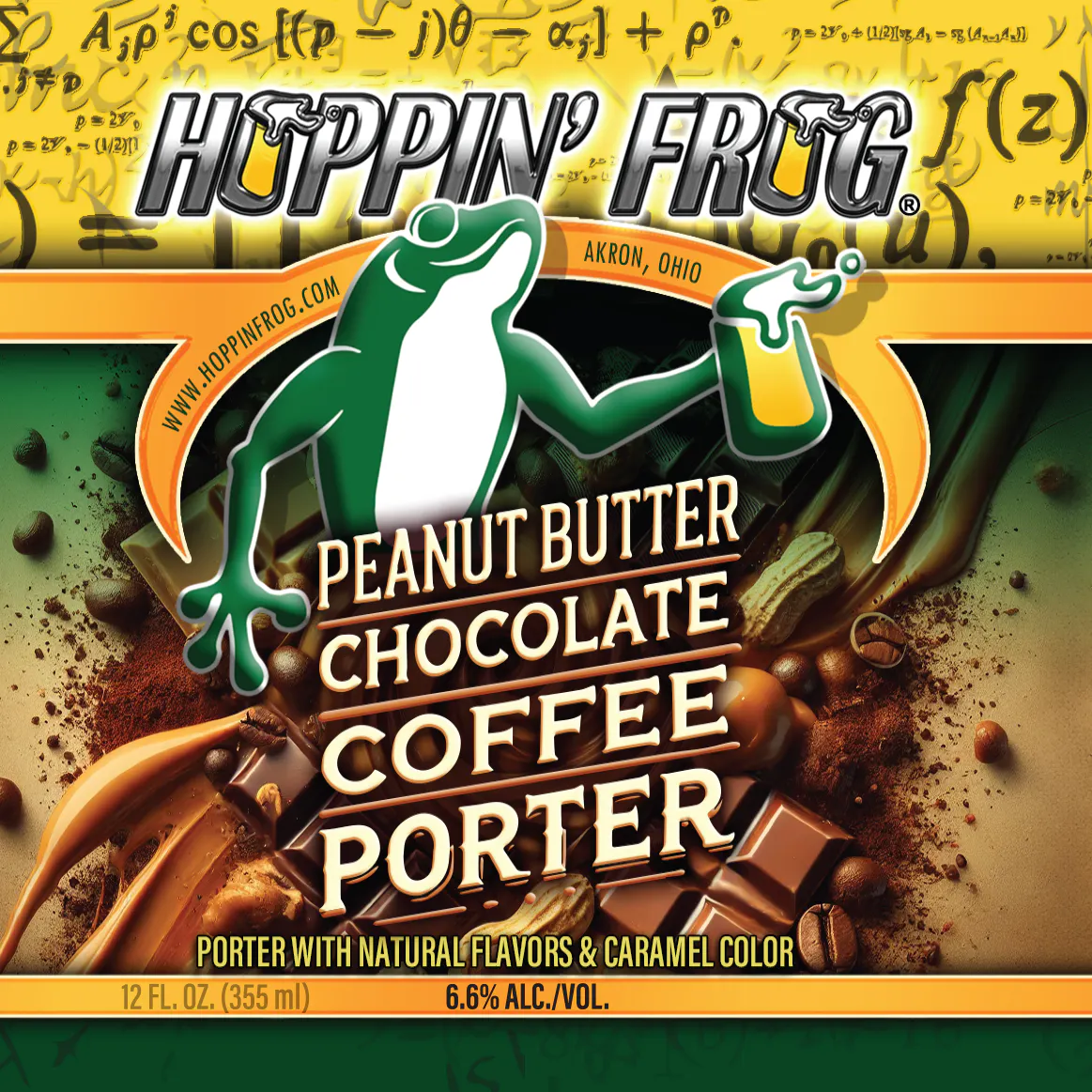 Peanut Butter Chocolate Coffee Porter ***New Release*** | Hoppin' Frog