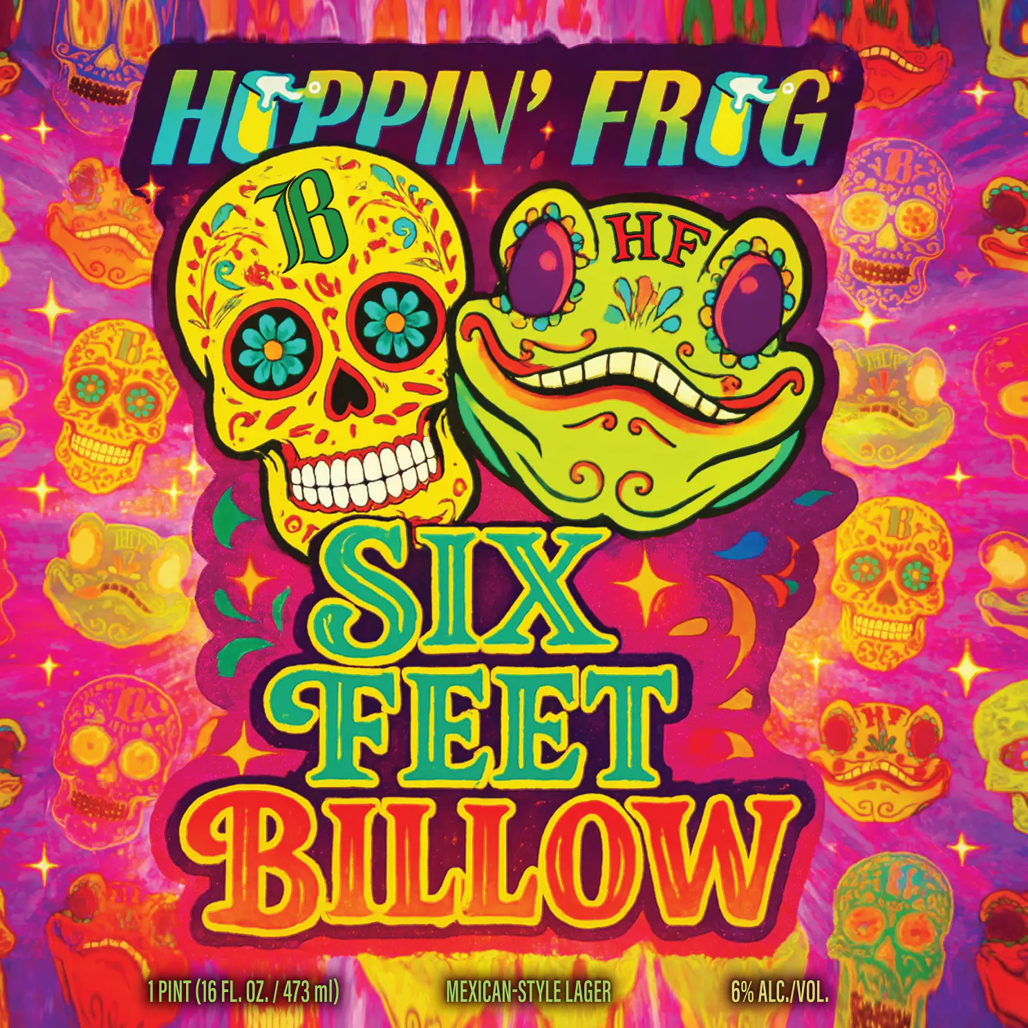 Six Feet Billow Mexican-Style Lager Release!!! | Hoppin' Frog