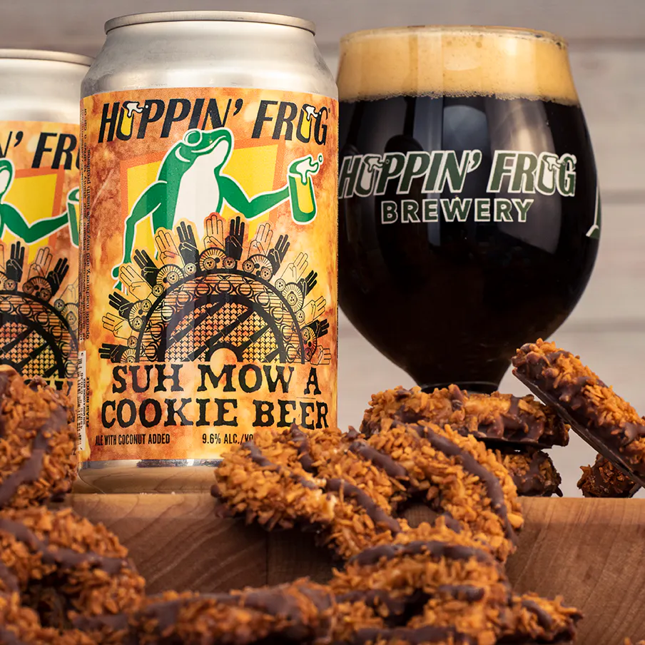 Suh Mow A Cookie Beer Release | Hoppin’ Frog