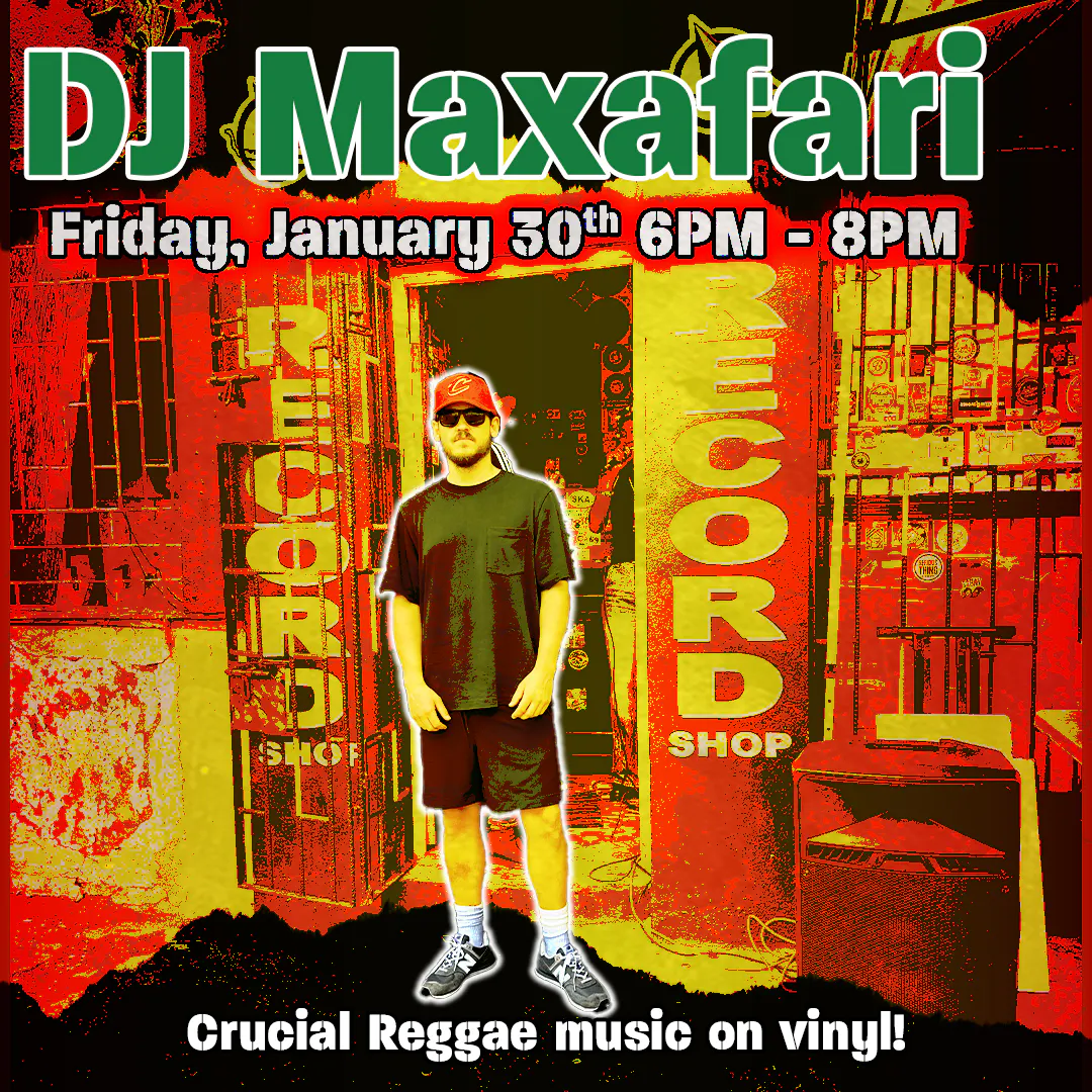 DJ Maxafari Reggae Vinyl! | Hoppin' Frog