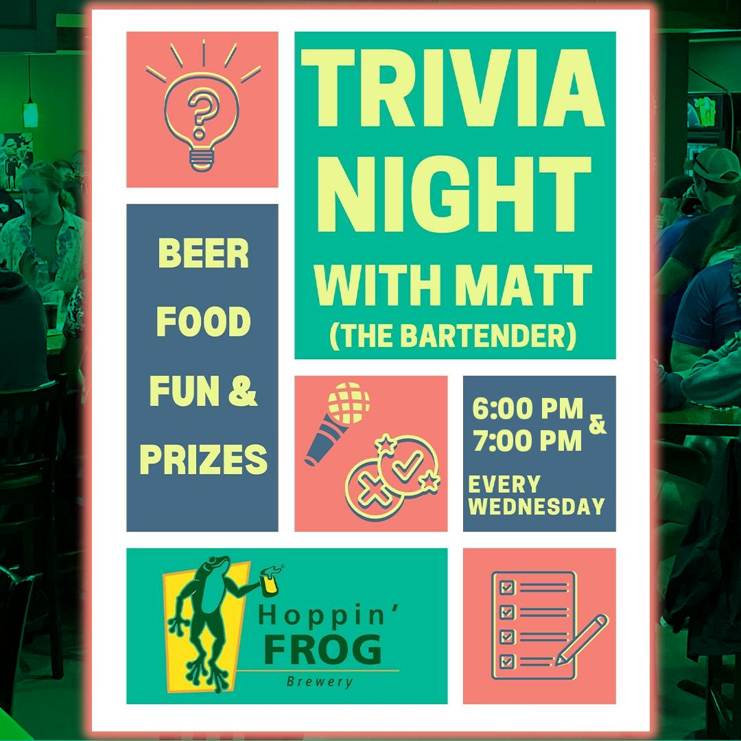 Trivia Night!! | Hoppin' Frog