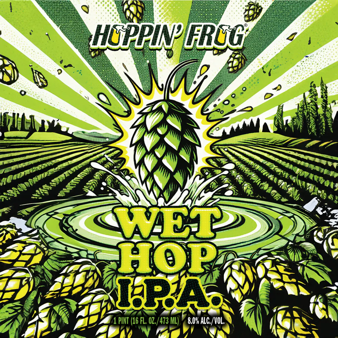 Wet Hop IPA Release!!! | Hoppin' Frog