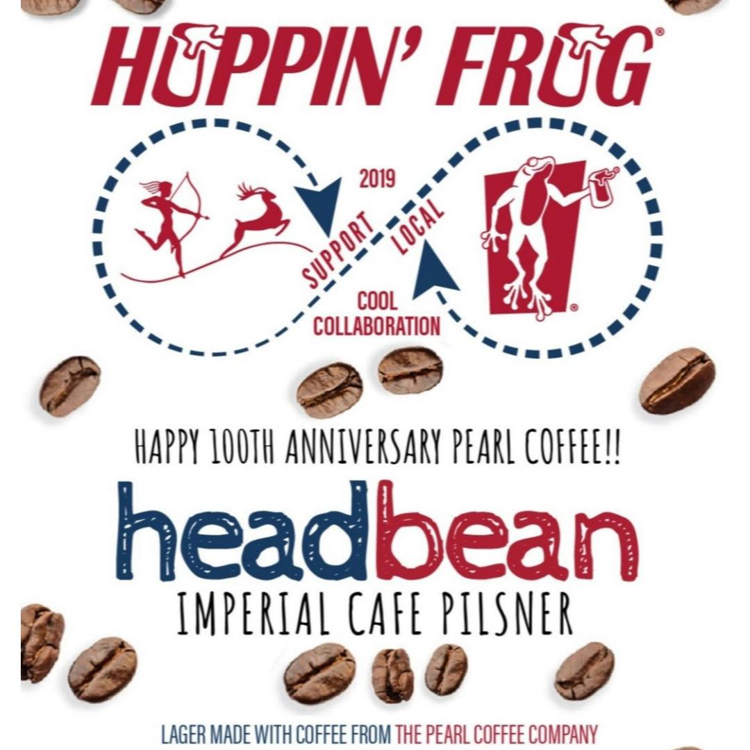 Head Bean Imperial Cafe Pilsner (2019) | Hoppin' Frog