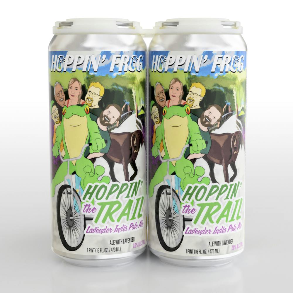 Hoppin’ The Trail Lavender IPA | Hoppin' Frog