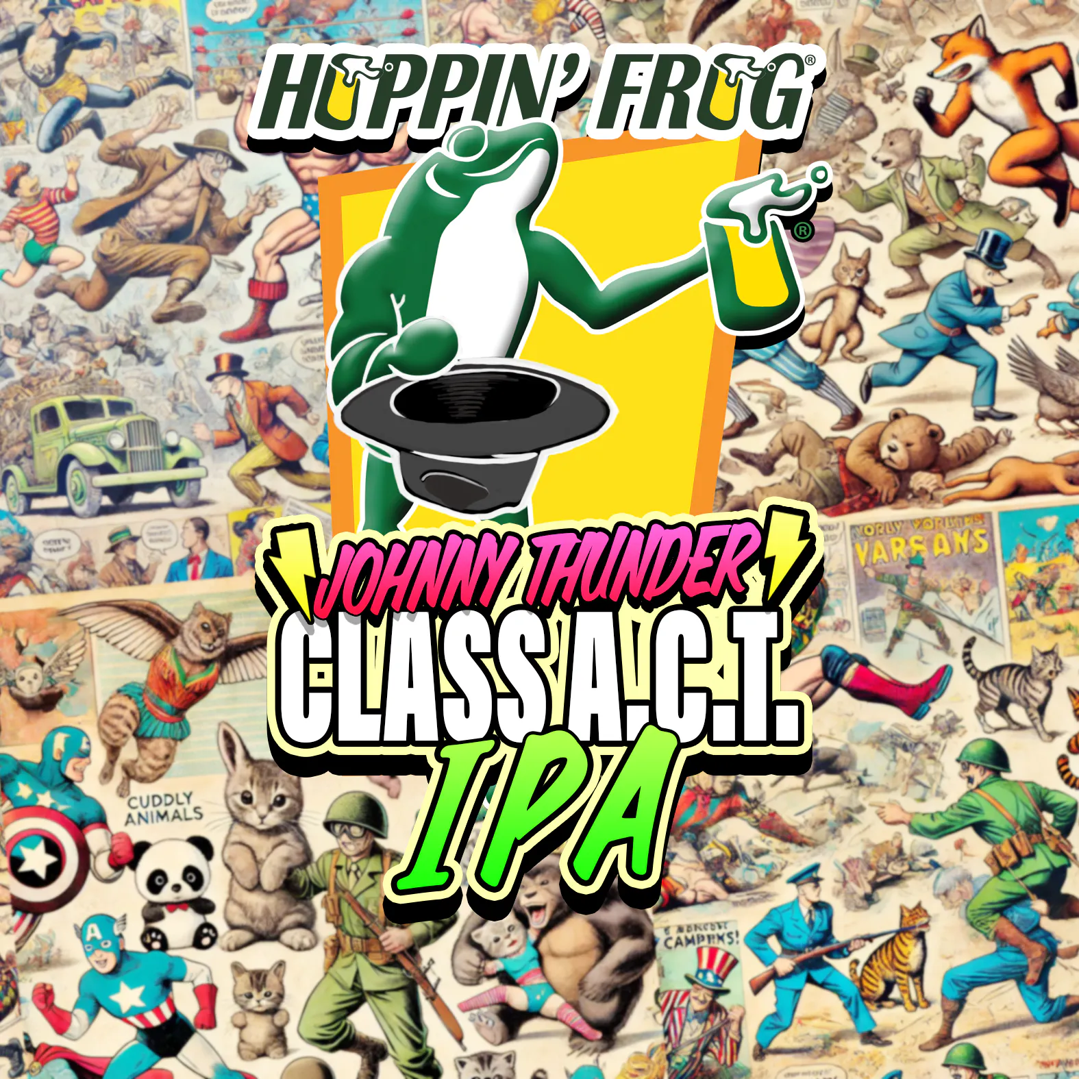 Johnny Thunder Class A.C.T. IPA Release!!! | Hoppin' Frog