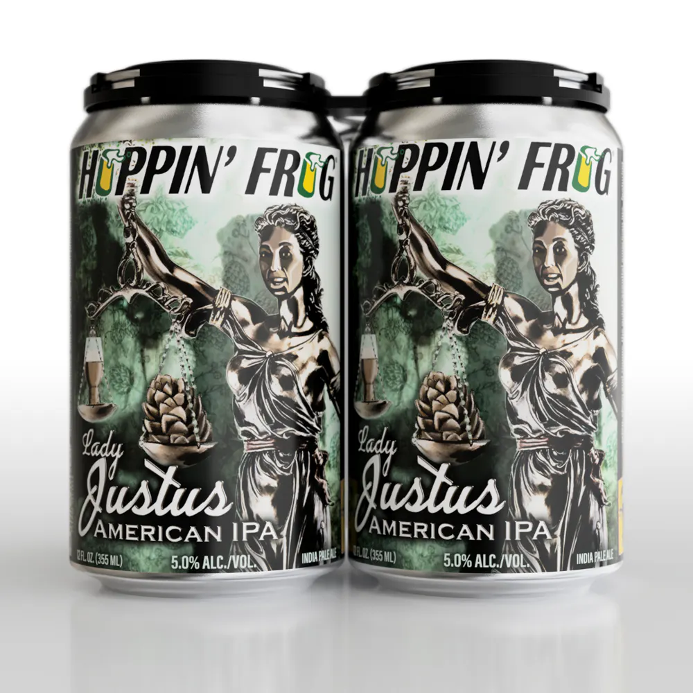 Lady Justus American IPA | Hoppin' Frog