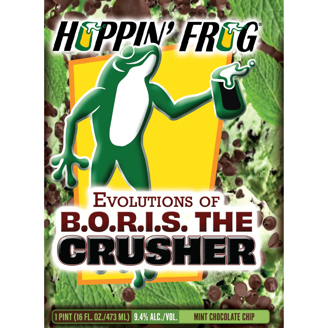 Evolutions of B.O.R.I.S. Mint Chocolate Chip Release! | Hoppin' Frog