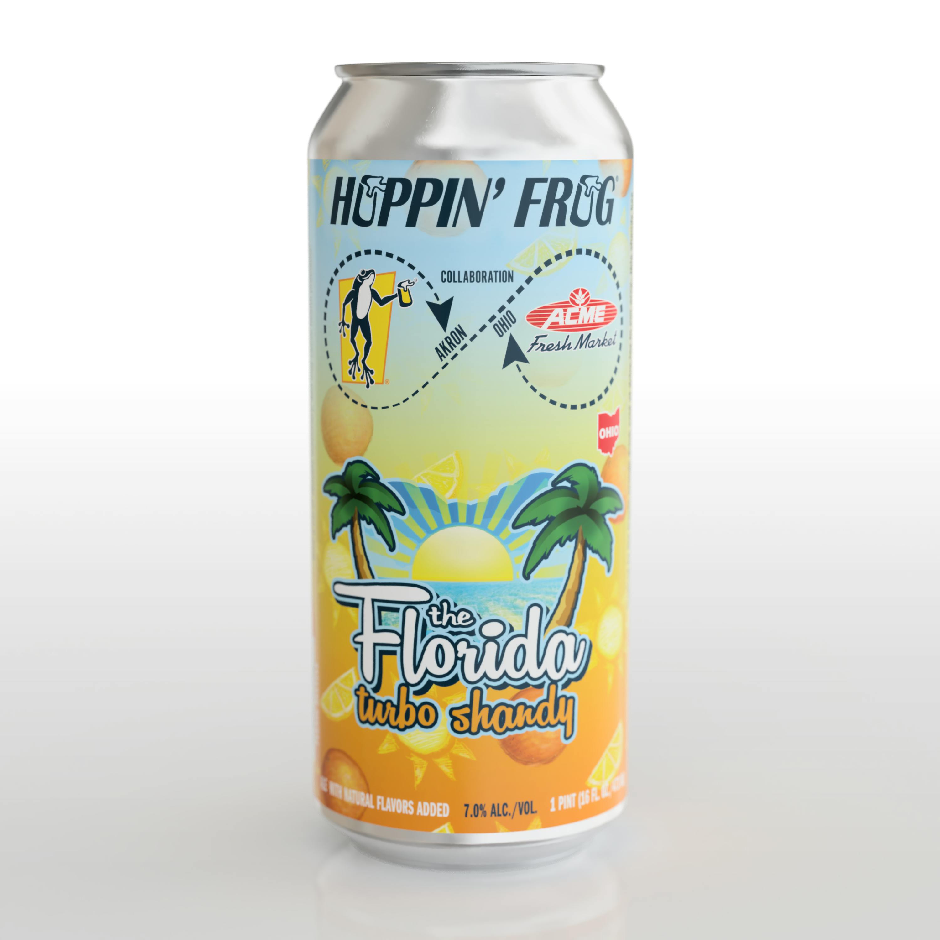 The Florida Turbo Shandy Citrus Ale | Hoppin' Frog