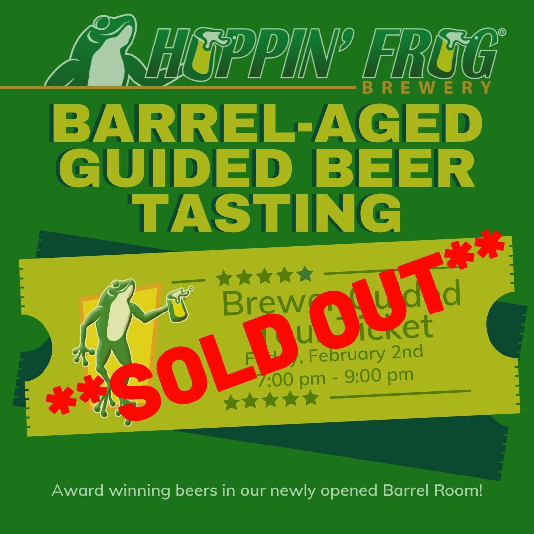 Special Guided Barrel-Aged Beer Tasting (2nd Session) | Hoppin' Frog