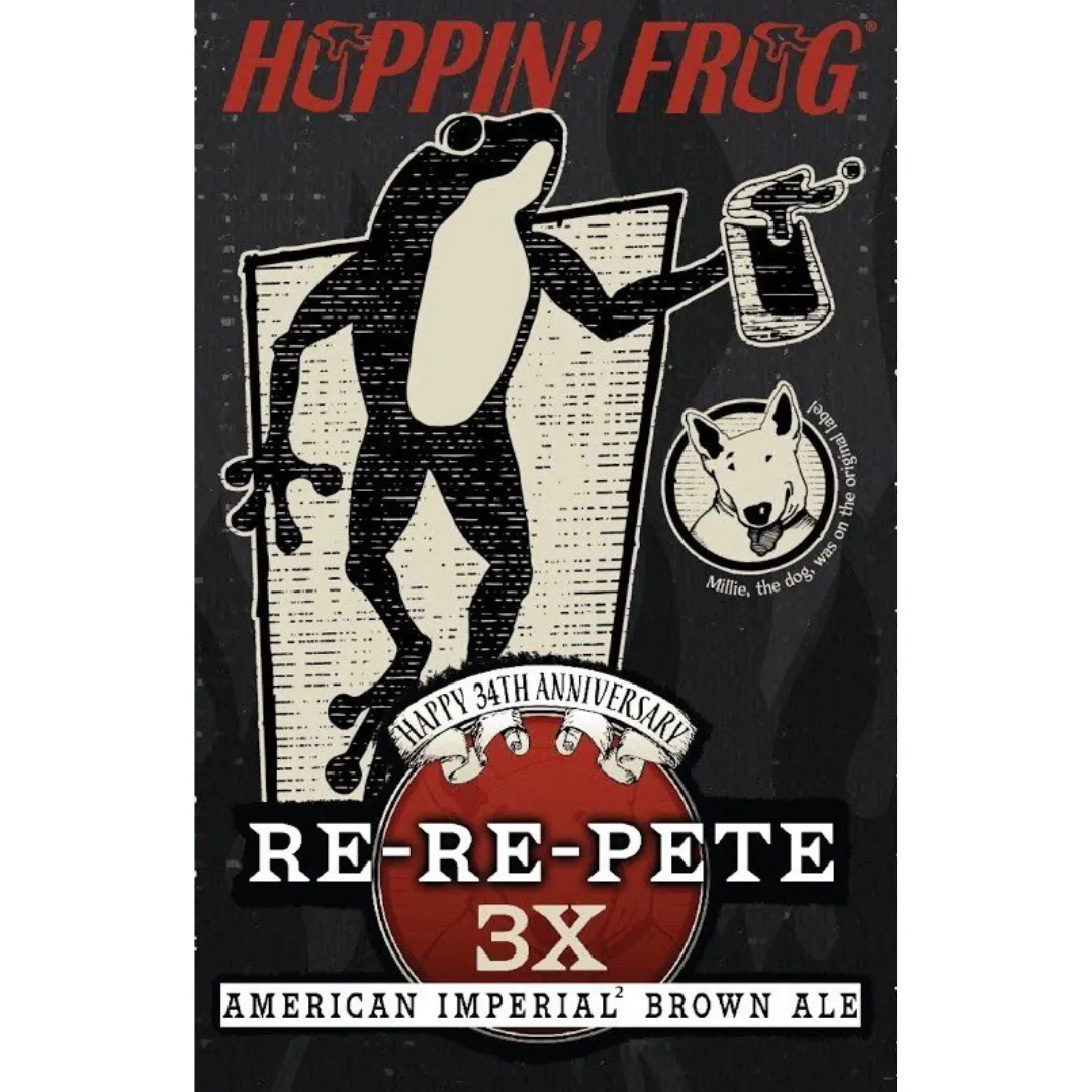 Re-Re-Pete 3X American Imperial Brown Ale | Hoppin’ Frog
