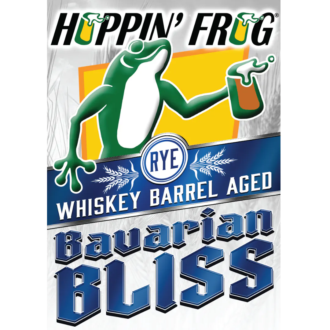 Rye Whiskey Barrel-Aged Bavarian Bliss Release | Hoppin' Frog