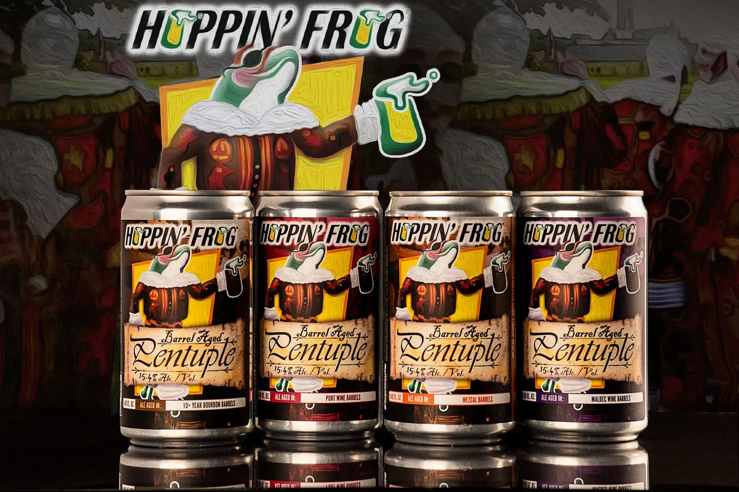 Pentuple Barrel-Aged Bundle | Hoppin’ Frog