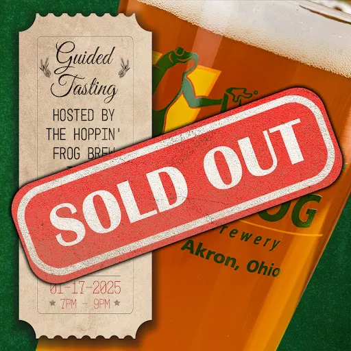 Brewer’s Guided Beer Tasting!! | Hoppin' Frog