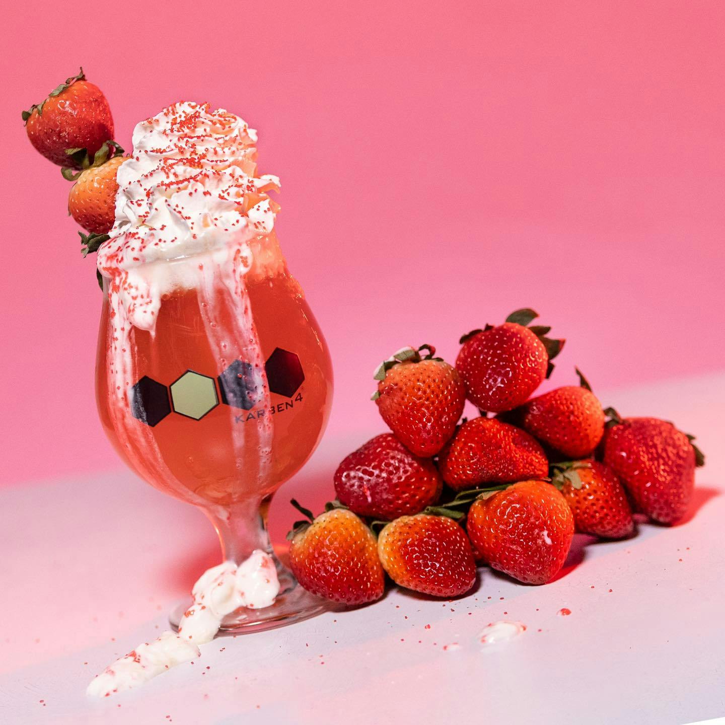 Strawberry Milkshake IPA | Karben4 Brewing