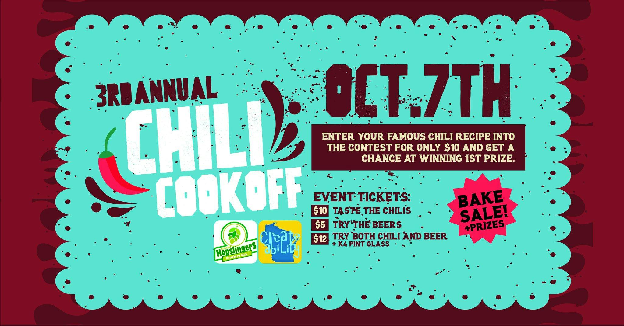 3rd Annual Chili Cookoff for a Cause | Karben4 Brewing