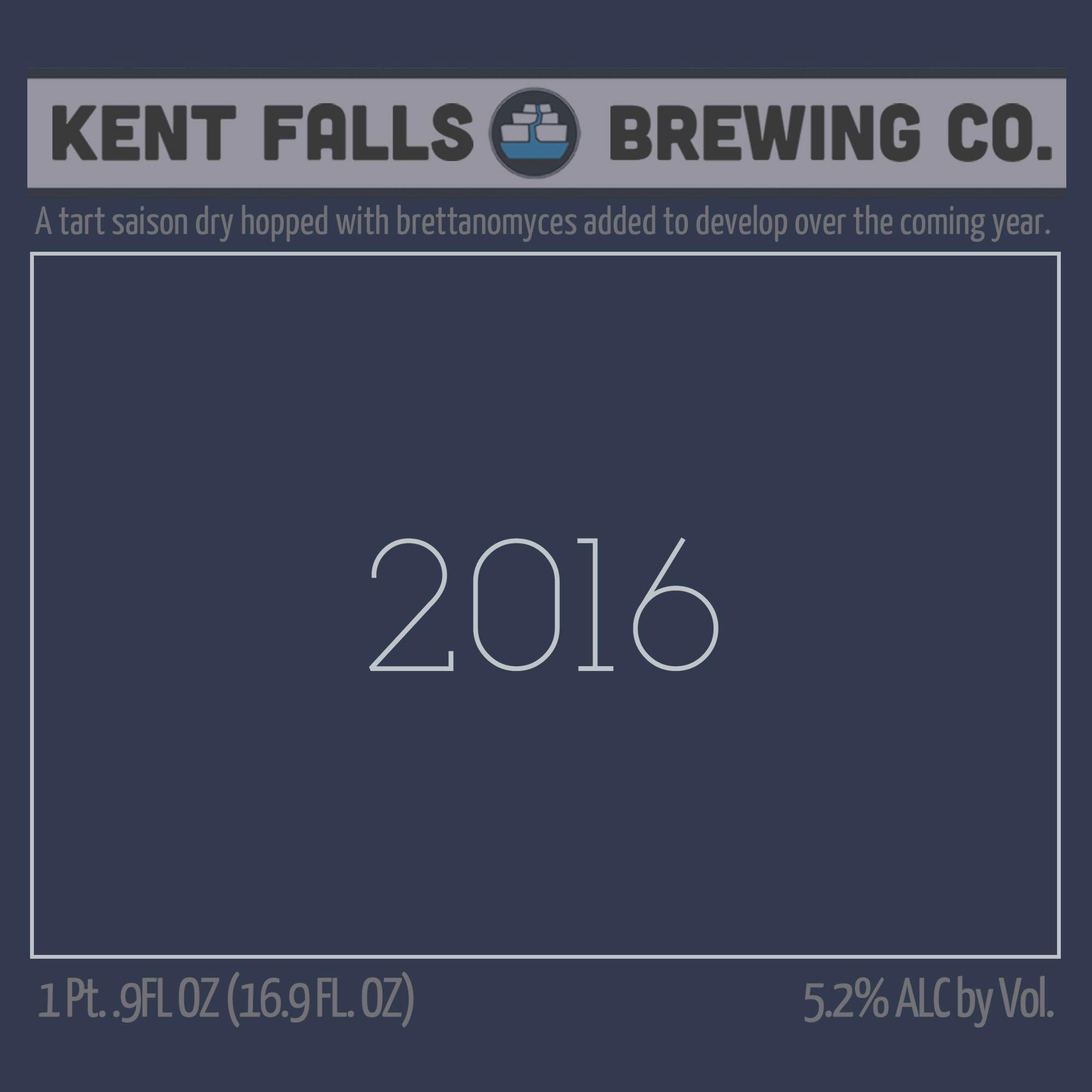 2016 | Kent Falls Brewing Co