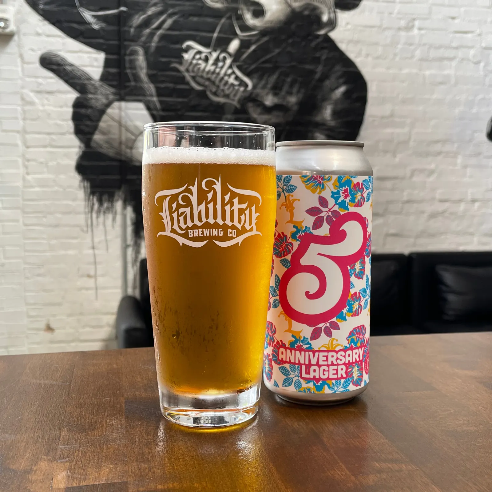 Anniversary No. 5 Lager | Liability Brewing Co