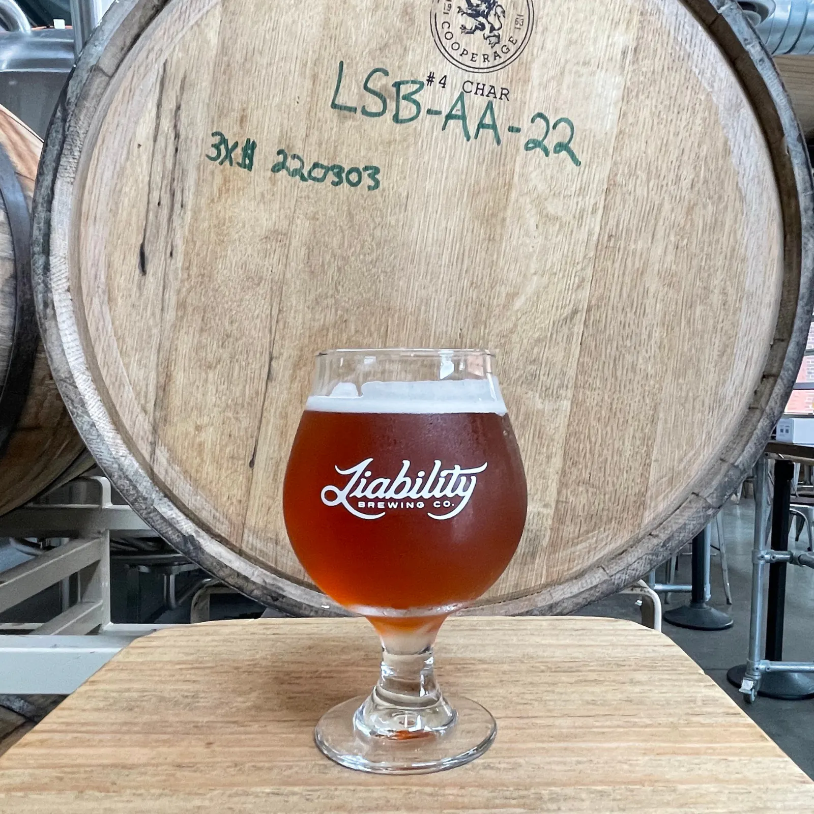 Barrel Aged Tripel Dollar Bill, Y’All | Liability Brewing Co