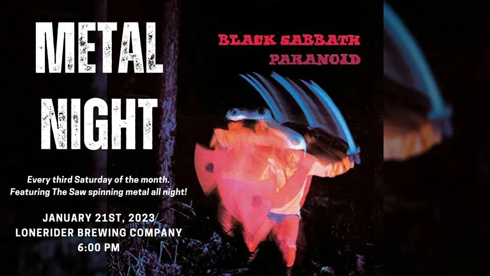 Metal Night at Lonerider Brewing | Lonerider Beer