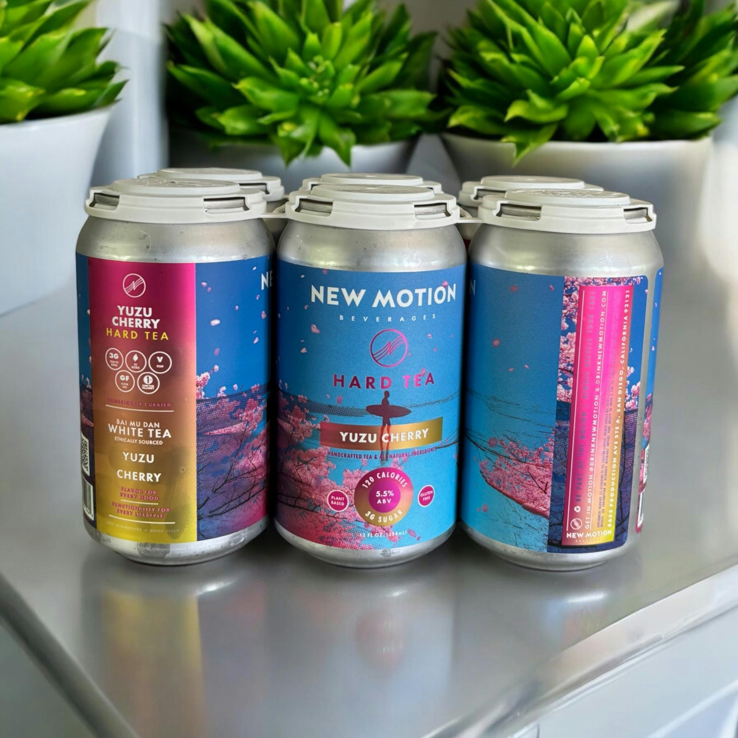 Yuzu Cherry - $16 | New Motion Beverages & Embolden Beer Co.