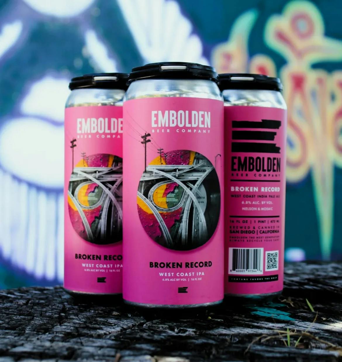 Broken Record | New Motion Beverages & Embolden Beer Co.