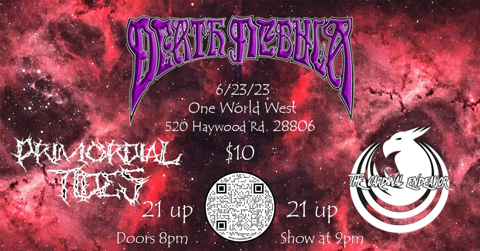 Death Nebula, Primordial Tides, and The Cardinal Endeavor | One World ...