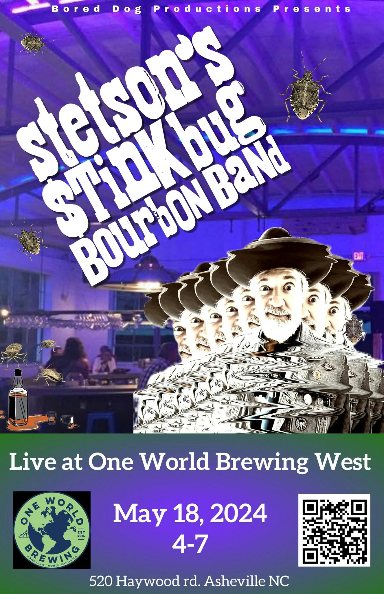 Stetson’s Stink Bug Bourbon Band | One World Brewing