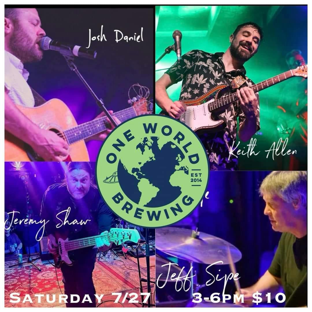 No Panic Party Saturday w/ Josh Daniel, Jeff Sipe, Keith Allen & Jeremy ...