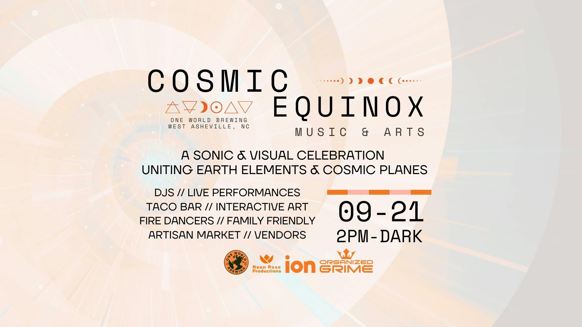 Cosmic Equinox Music & Arts Festival | One World Brewing