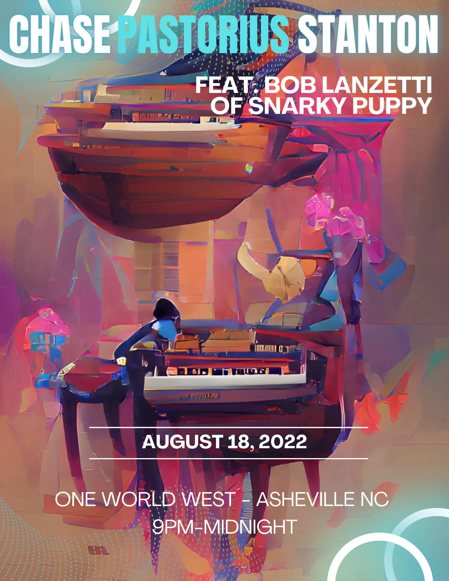 Chase, Pastorius & Stanton feat. Bob Lanzetti of Snarky Puppy | One ...
