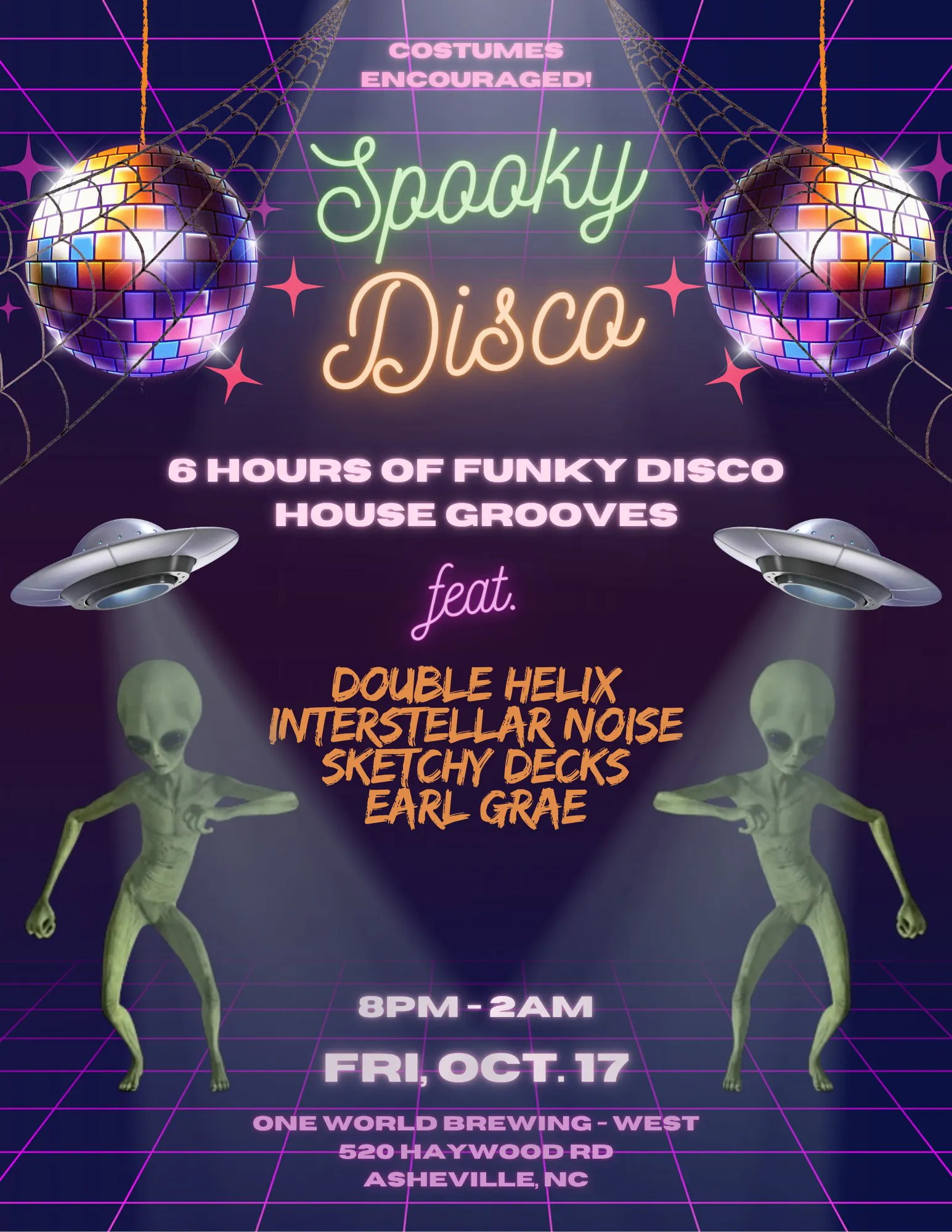 Neon Dreams: Spooky Disco Edition | One World Brewing