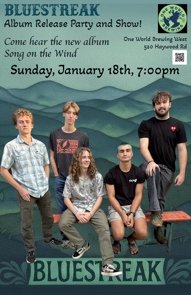 Bluestreak Album Release Show | One World Brewing
