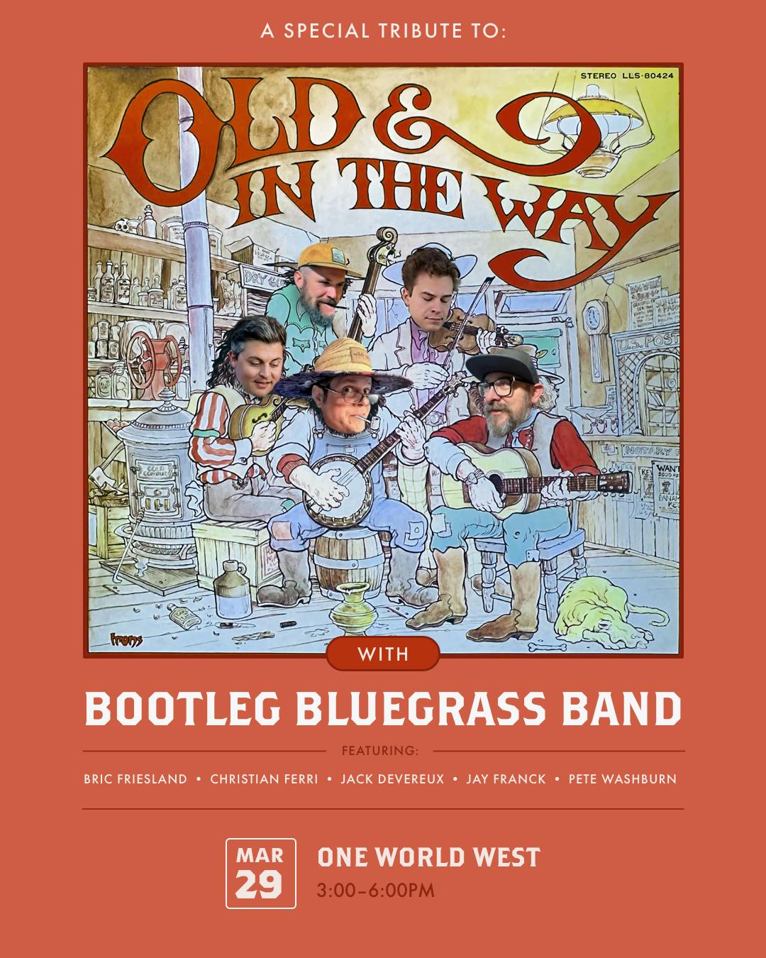 Bootleg Bluegrass Band’s Tribute to Old & In The Way | One World Brewing
