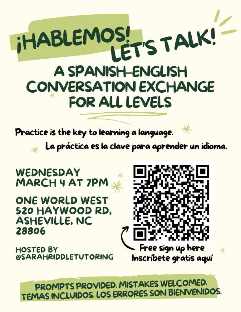 Hablemos! Let’s Talk! A Spanish-English Conversation Exchange for all ...