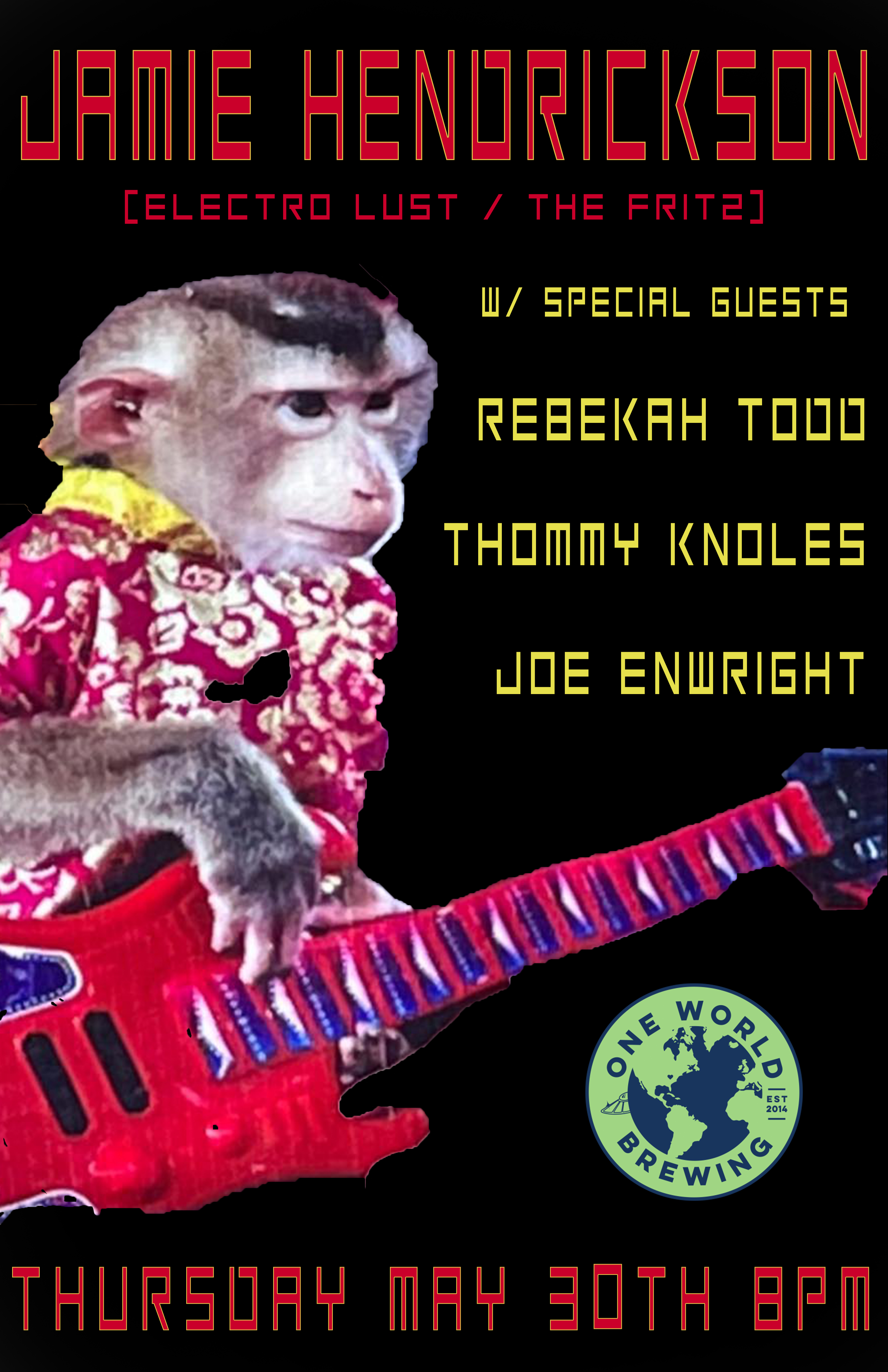 Jamie Hendrickson Quartet | One World Brewing