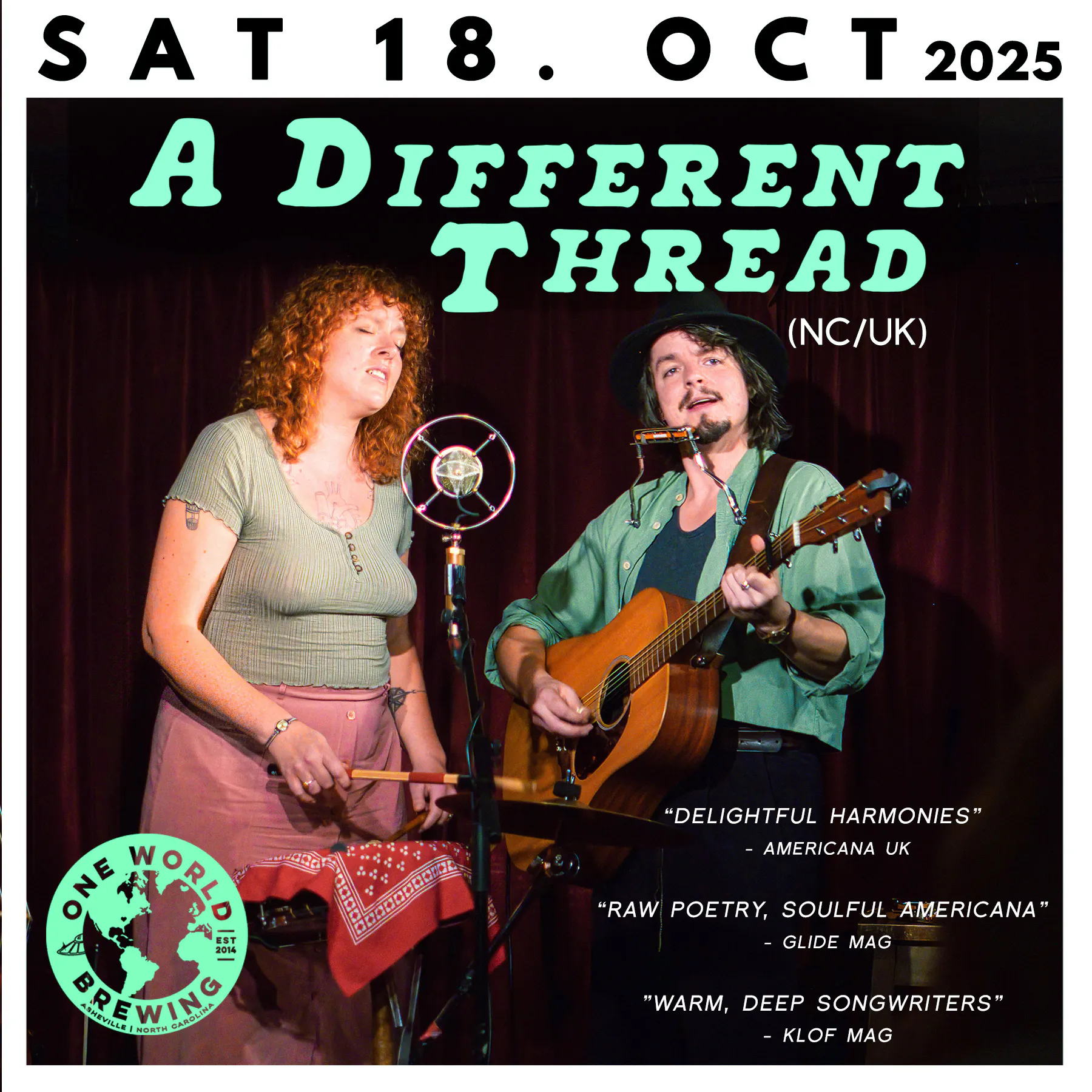 A Different Thread | One World Brewing