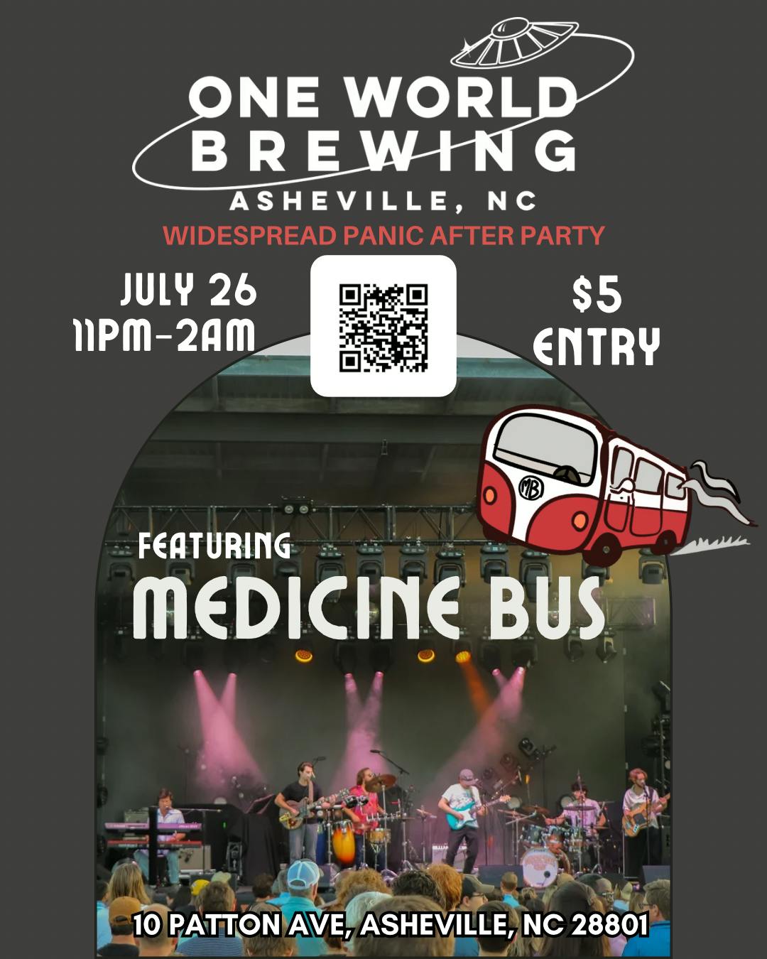 Medicine Bus-Widespread Panic After Party | One World Brewing