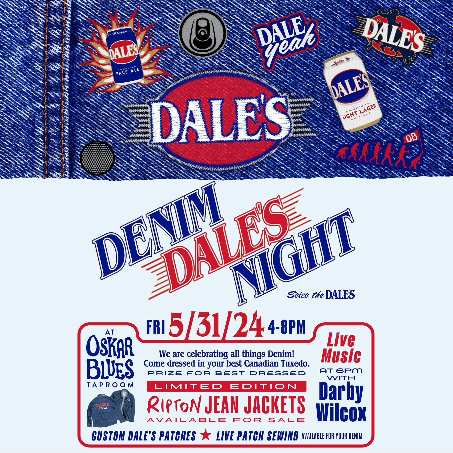 Denim Dale’s Night | Oskar Blues Brewery